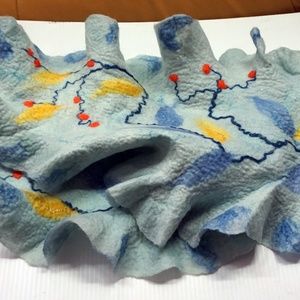 Handmade | Accessories | Felted Wool Unique Set 5 Pcs Handmade Gift For ...